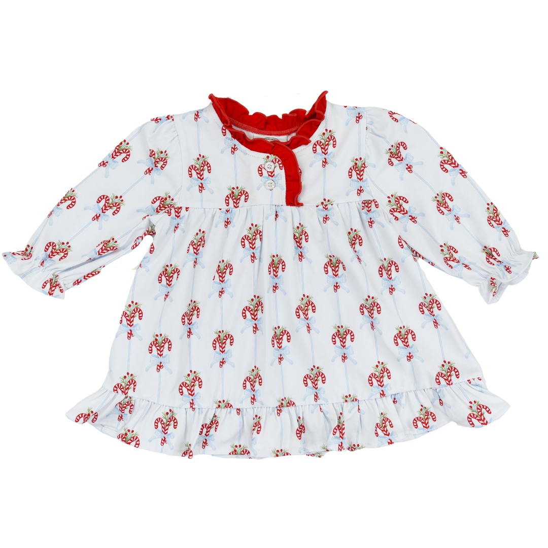 Candy Cane Row Girls Gown | Cypressrowchildrens