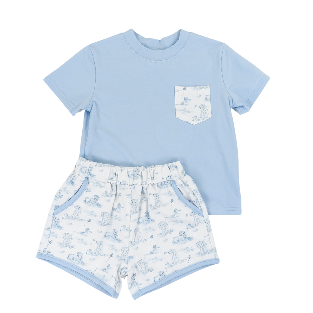 Snips & Snails Boys Play Pocket Short Set | Cypressrowchildrens