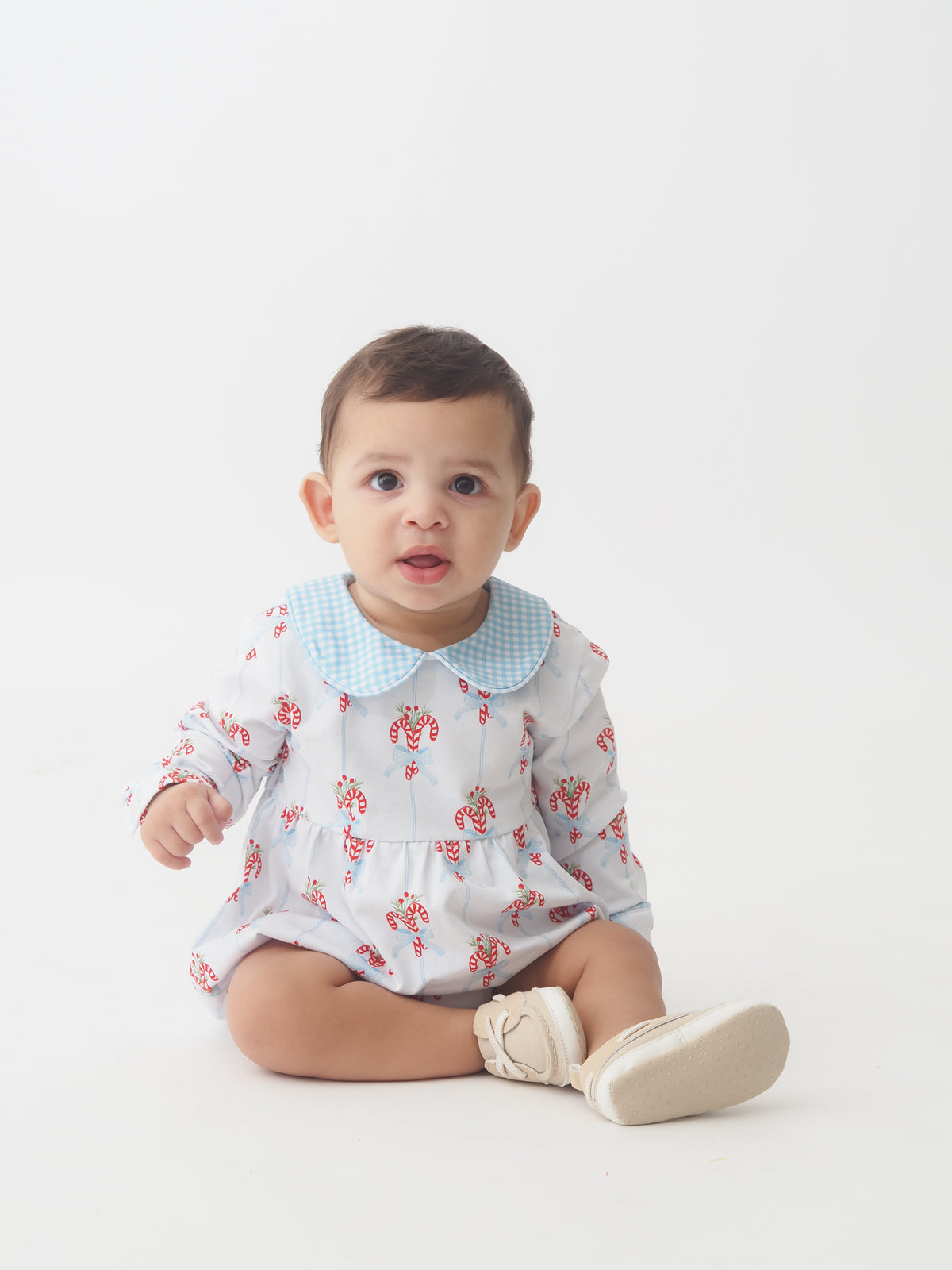 Candy Cane Row Boys Bubble | Cypressrowchildrens
