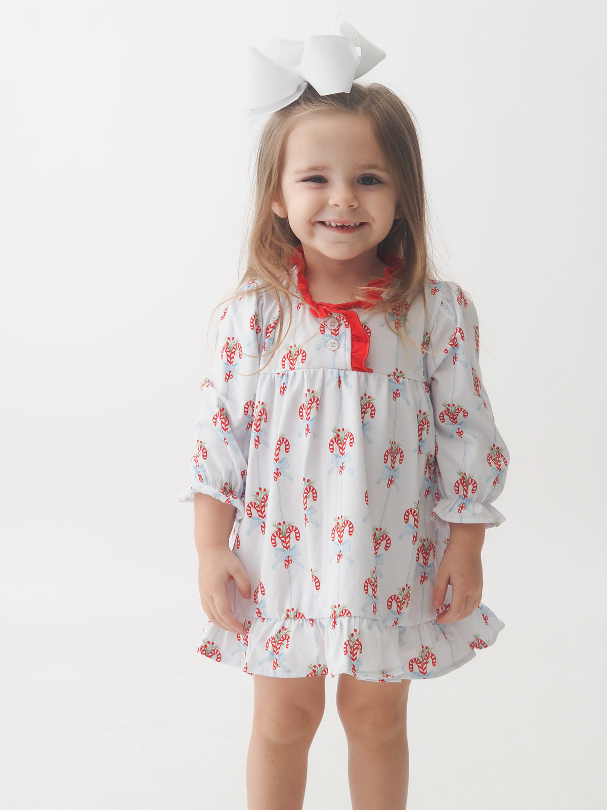 Candy Cane Row Girls Gown | Cypressrowchildrens